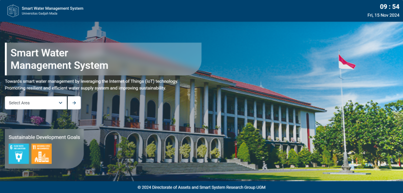 Comprehensive Measurement of Water Usage at UGM Through Smart Water ...